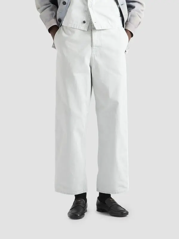 Prada Regular Bleached Denim Jeans