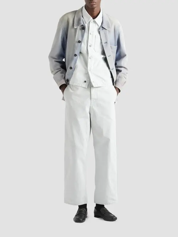 Prada Regular Bleached Denim Jeans