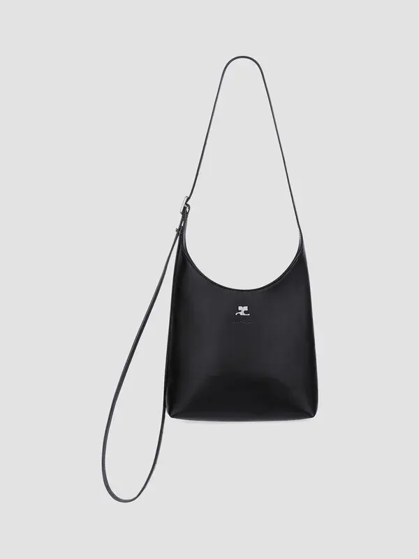 COURREGES Melt Small Leather Tote Bag