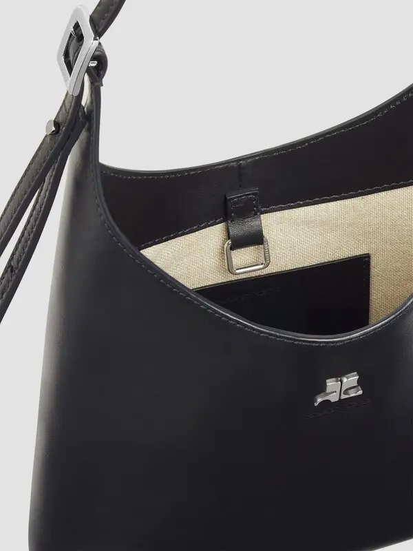 COURREGES Melt Small Leather Tote Bag