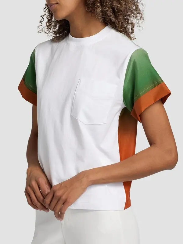 3.1 Phillip Lim Ombré Voile Combo T-shirt