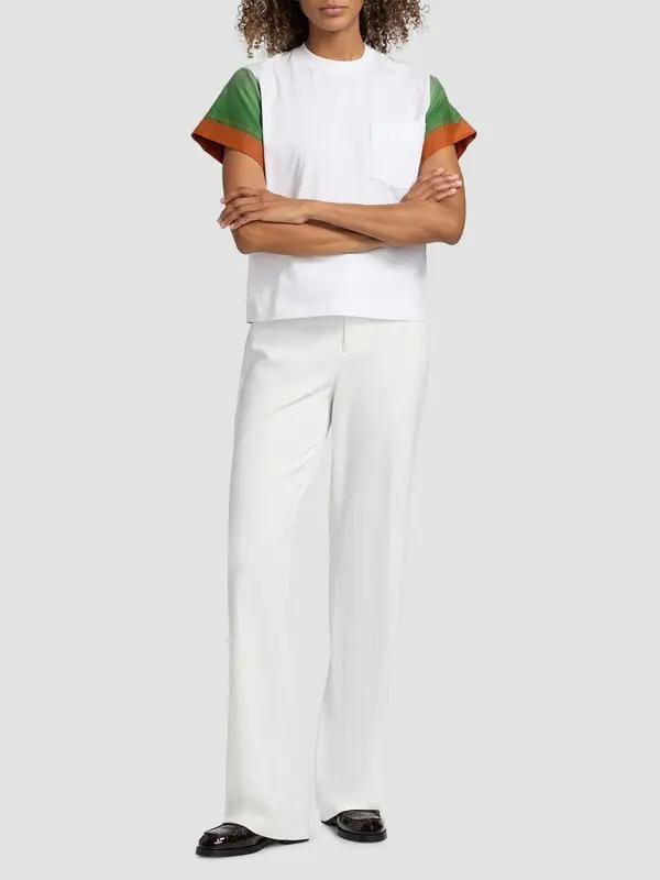 3.1 Phillip Lim Ombré Voile Combo T-shirt