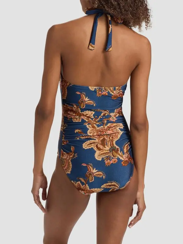 Zimmermann Aster Wide Link One-piece Swimsuit