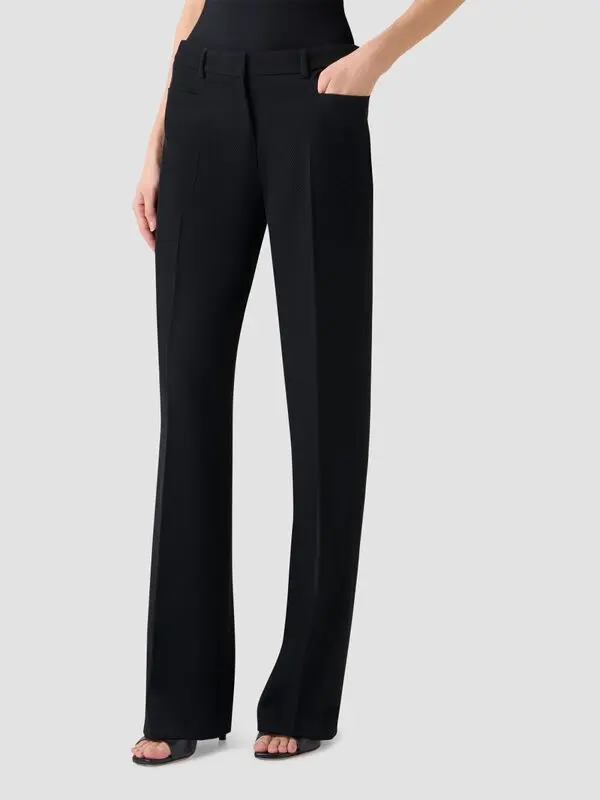 Akris Mikka Virgin Wool Pants - Espresso