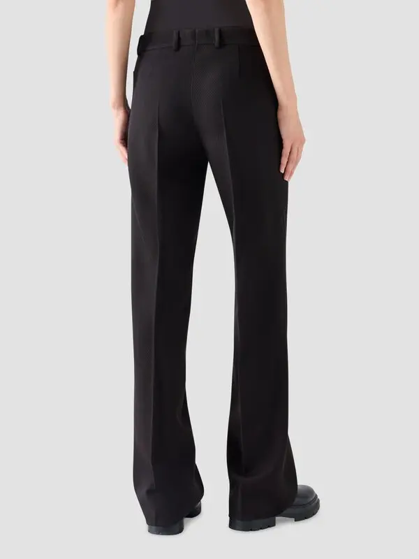 Akris Mikka Virgin Wool Pants - Espresso