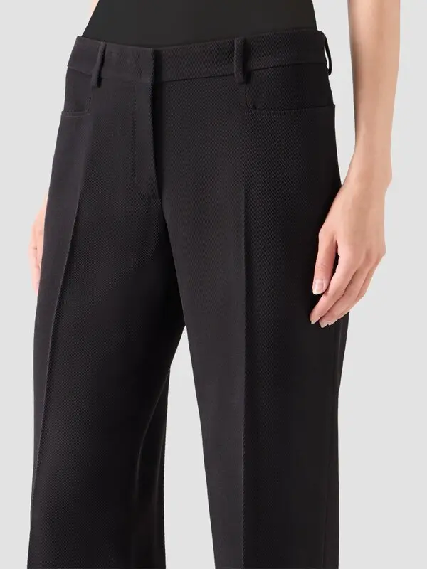 Akris Mikka Virgin Wool Pants - Espresso