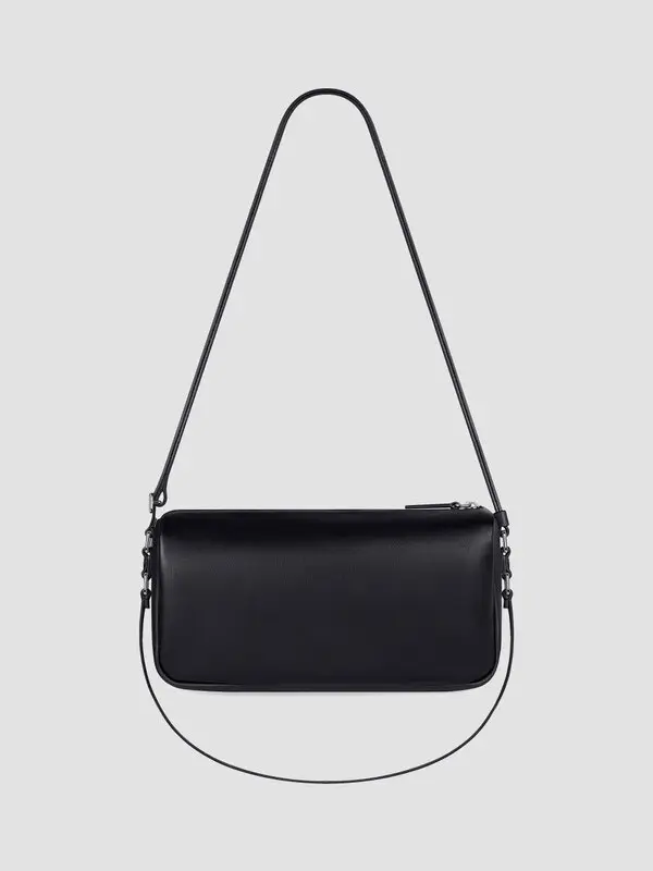 COURREGES Leather Camera Bag - Black