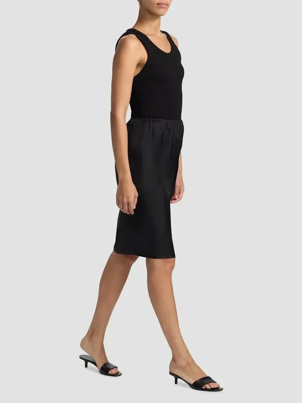 Loulou De Saison Vasali Knee-length Skirt - Black