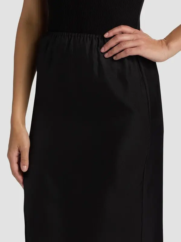 Loulou De Saison Vasali Knee-length Skirt - Black