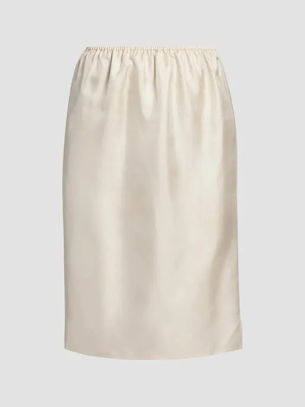 Loulou De Saison Vasali Knee-length Skirt - Ivory