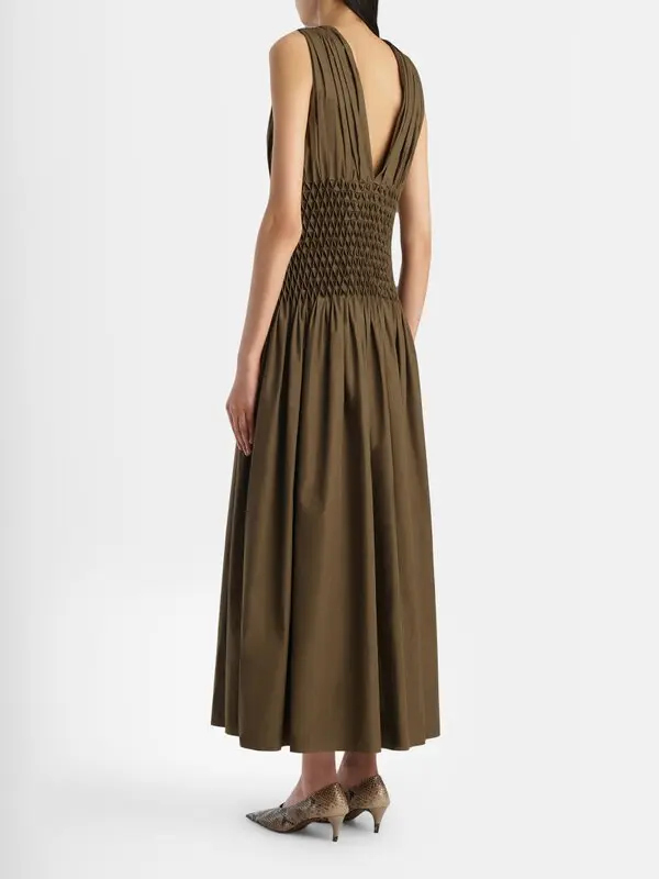 Khaite Nola Cotton Maxi Dress