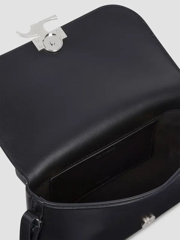 COURREGES Icotype Leather Shoulder Bag