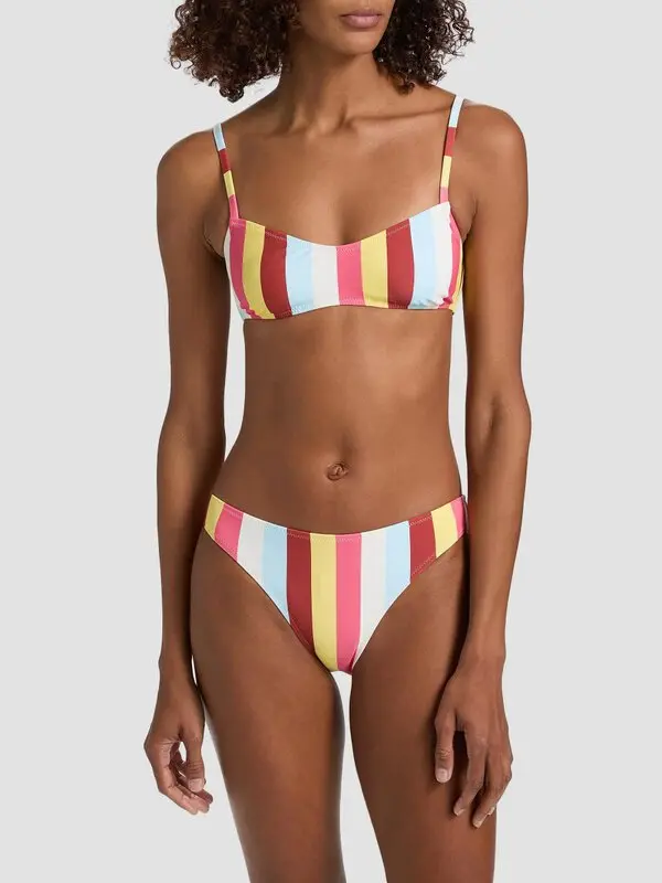 Solid & Striped The Rachel Stripe Bikini Top