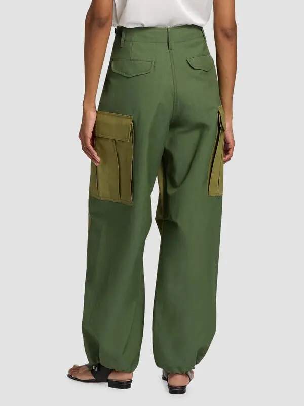 3.1 Phillip Lim Colorblocked Utility Cargo Pants