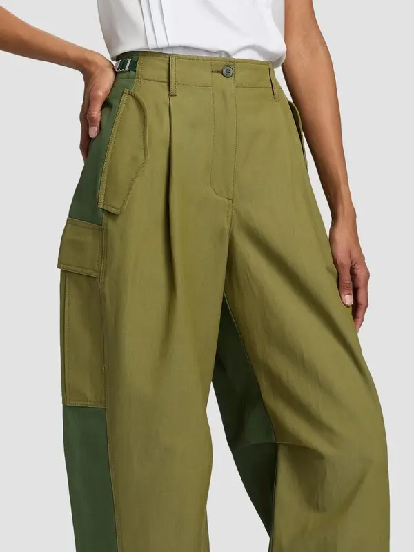 3.1 Phillip Lim Colorblocked Utility Cargo Pants