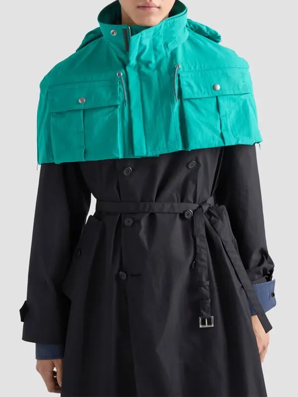 Prada Cotton Blend Coat