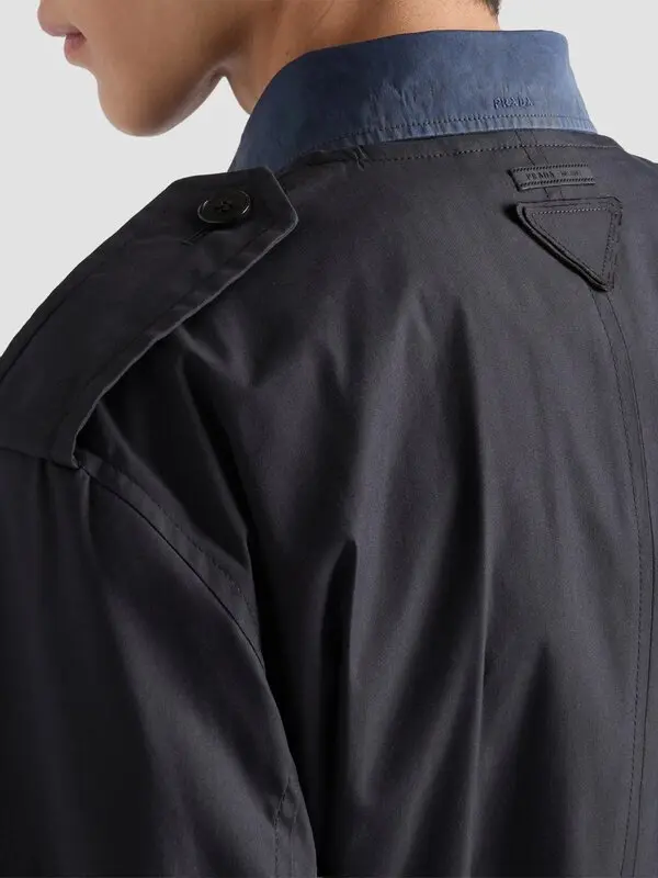 Prada Cotton Blend Coat