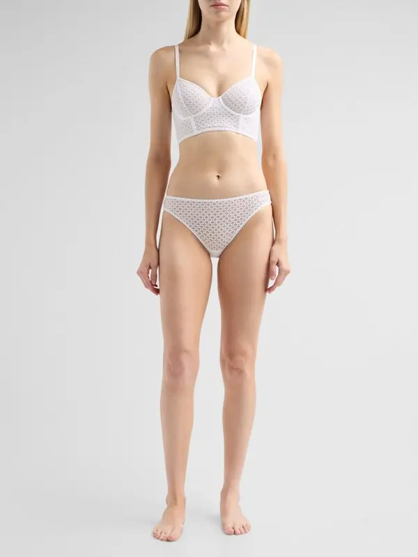 Polo Ralph Lauren Cotton Eyelet Cheeky Panty