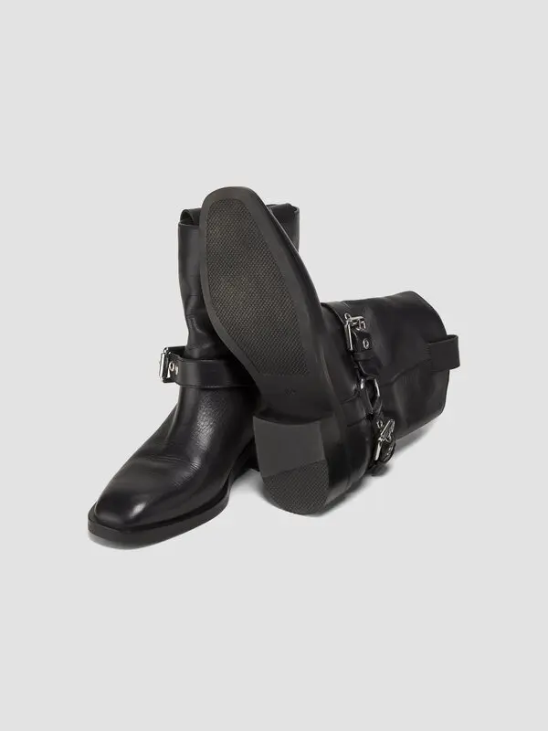 3.1 Phillip Lim Alexa Leather Moto Boots