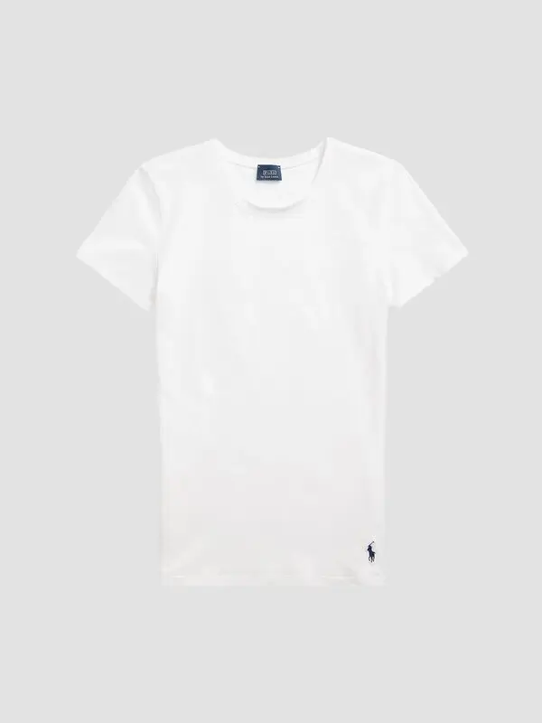Polo Ralph Lauren Stretch Cotton T-shirt - White Cloud