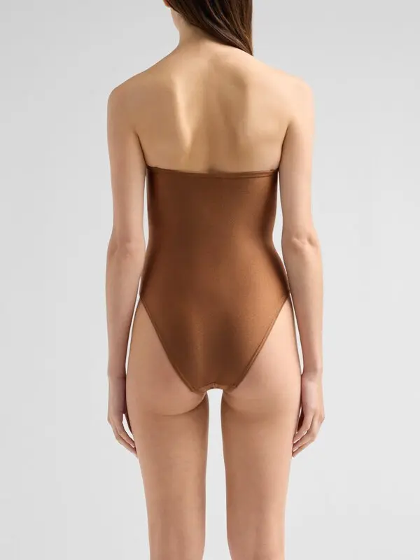 Zimmermann Aster Scarf Tie One-piece Swimsuit