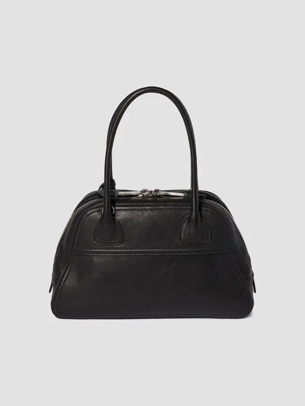 Miu Miu Vivant Nappa Leather Top Handle Bag - Black