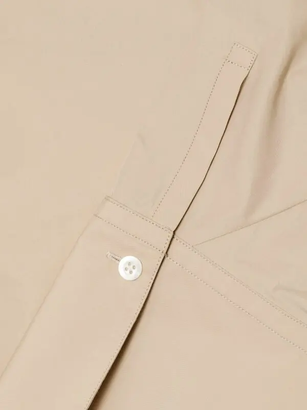 3.1 Phillip Lim Tie-front Cotton-blend Long-sleeve Shirt