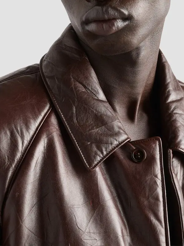 Prada Padded Nappa Leather Coat