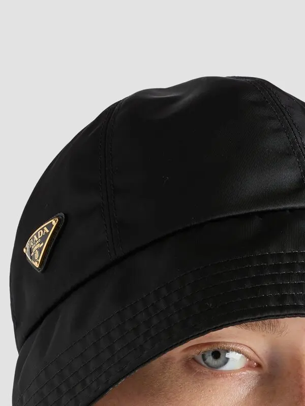 Prada Nylon Hat - Black