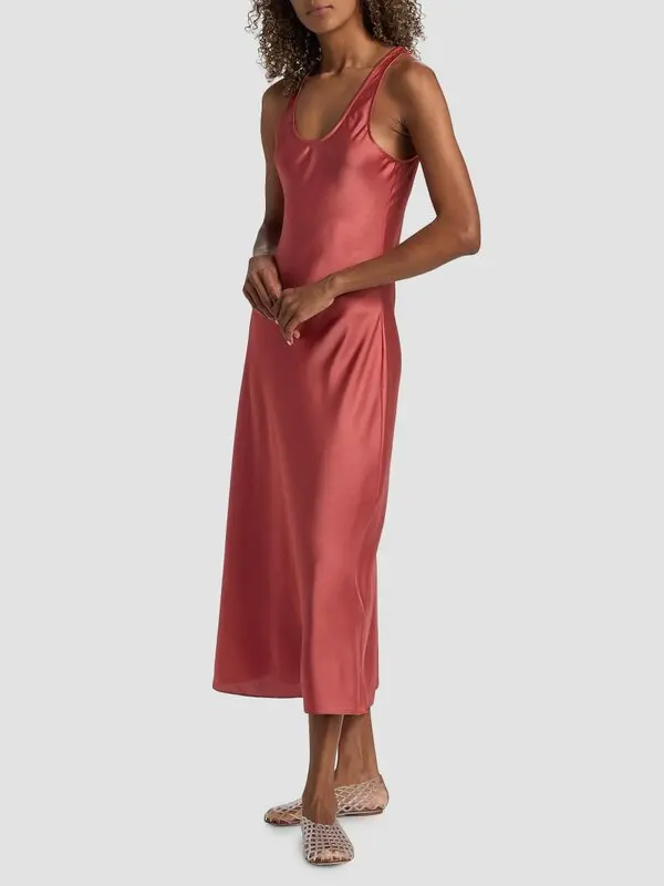 Ba&sh Cloa Bias-cut Midi-dress