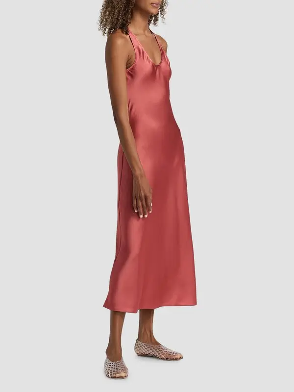 Ba&sh Cloa Bias-cut Midi-dress