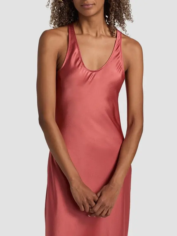 Ba&sh Cloa Bias-cut Midi-dress