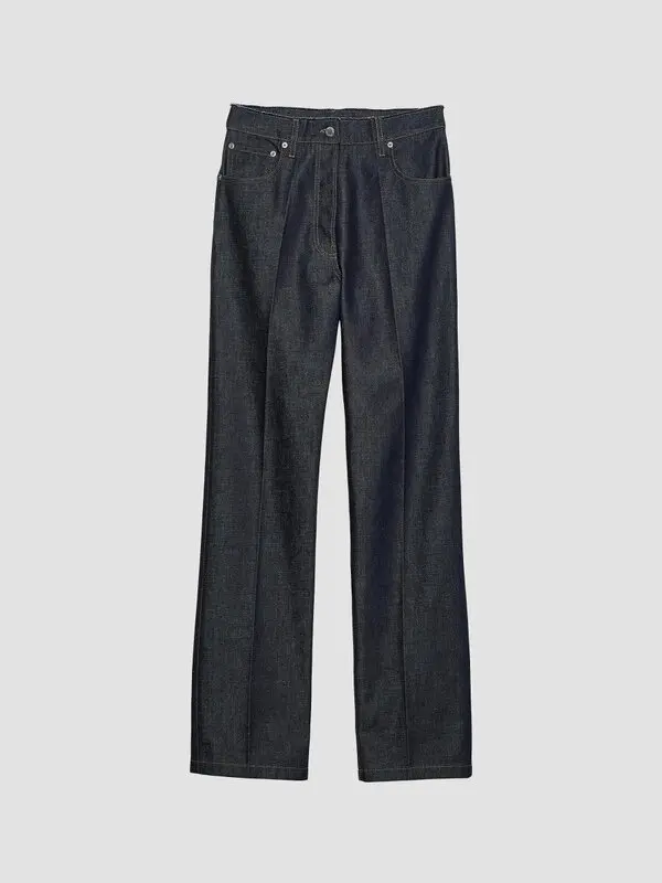 Prada Five-pocket Denim Jeans - Dark Blue