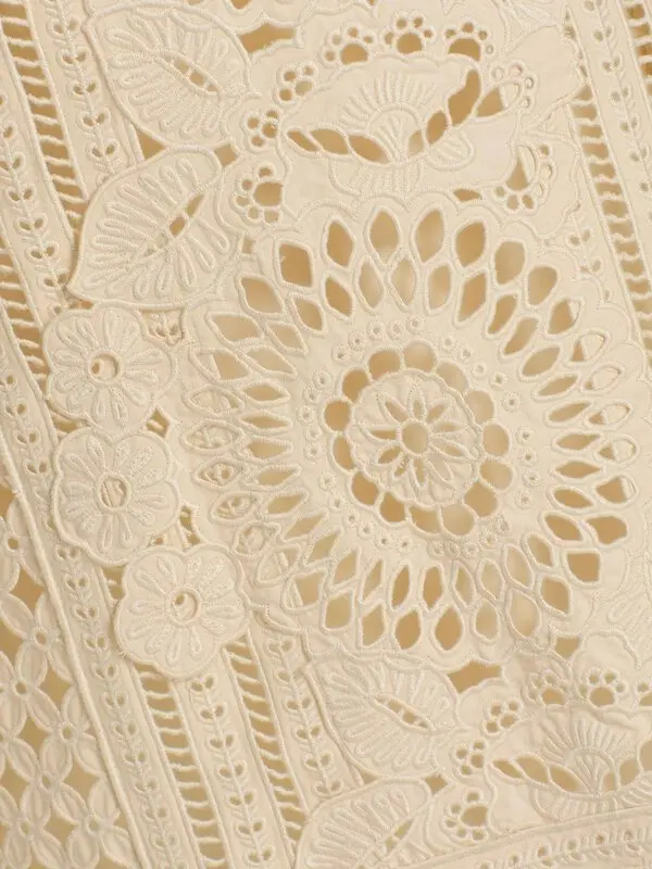 Zimmermann Indra Embroidered Lace Minidress