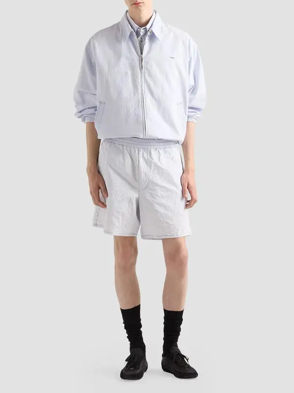 Prada Chambray Bermudas