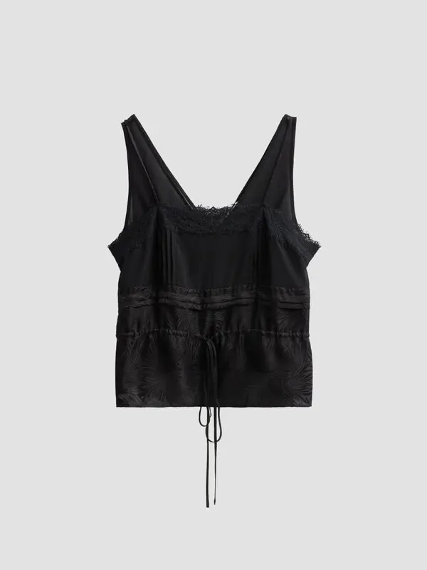 3.1 Phillip Lim Lace-trim Satin Camisole
