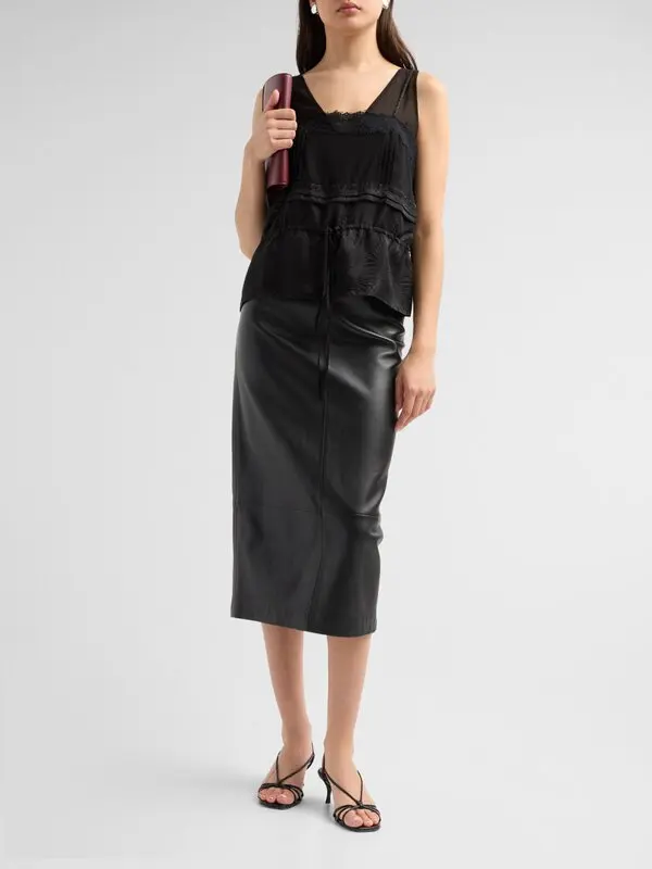3.1 Phillip Lim Lace-trim Satin Camisole