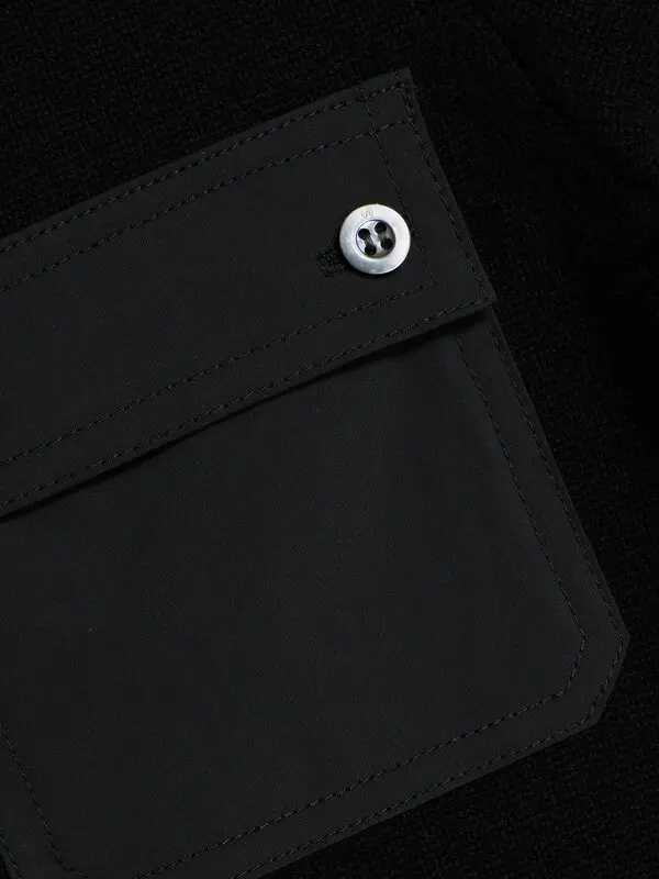 3.1 Phillip Lim Wool Short Sleeve Cardigan