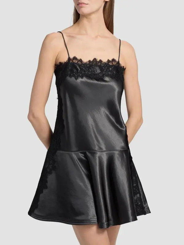 3.1 Phillip Lim Lace-trim Cami Minidress