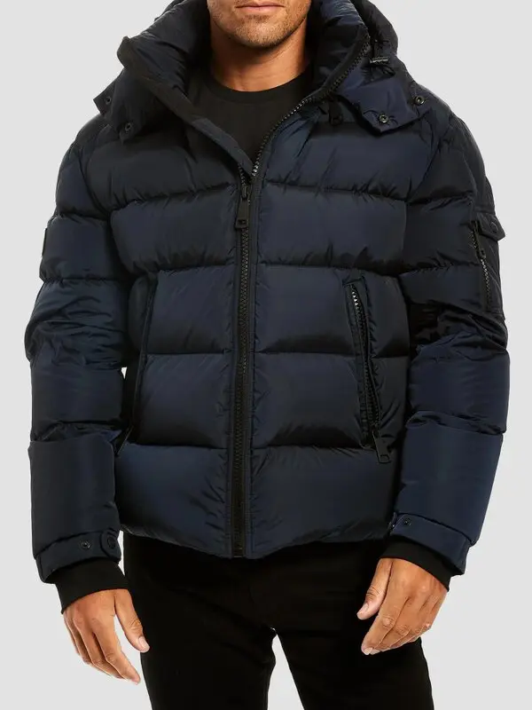 Sam. Glacier Down Puffer Jacket - Navy
