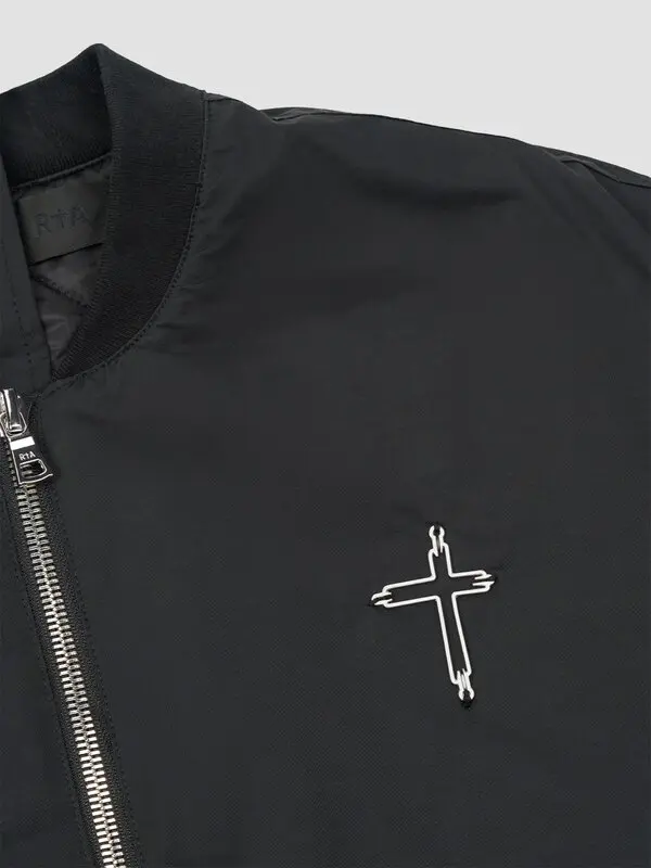 RtA Curva Ultra Rowan Studded Bomber Jacket