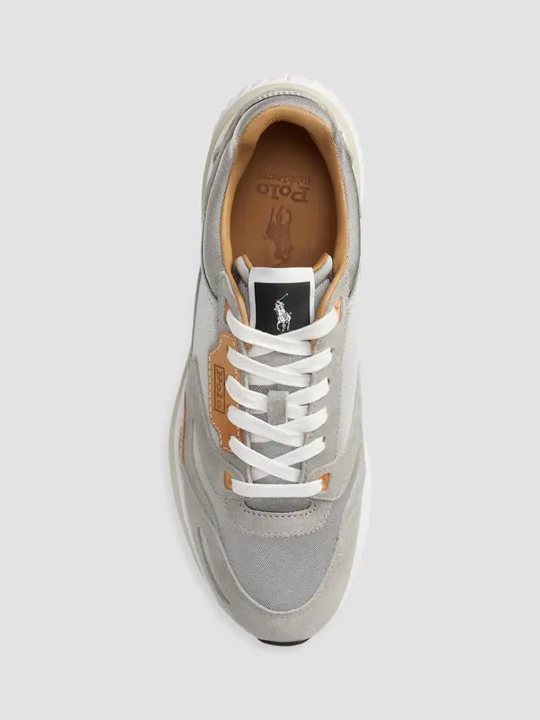 Polo Ralph Lauren Nylon & Suede Low-top Sneakers