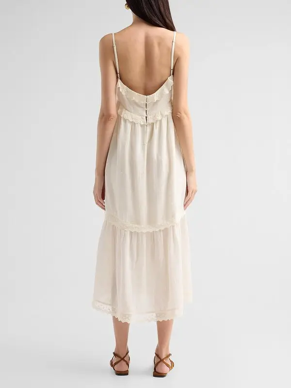 Ba&sh Penny Lace Midi Dress