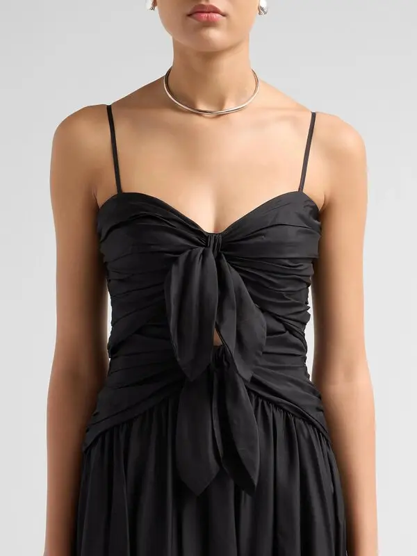 Zimmermann Aster Silk Scarf Midi-dress