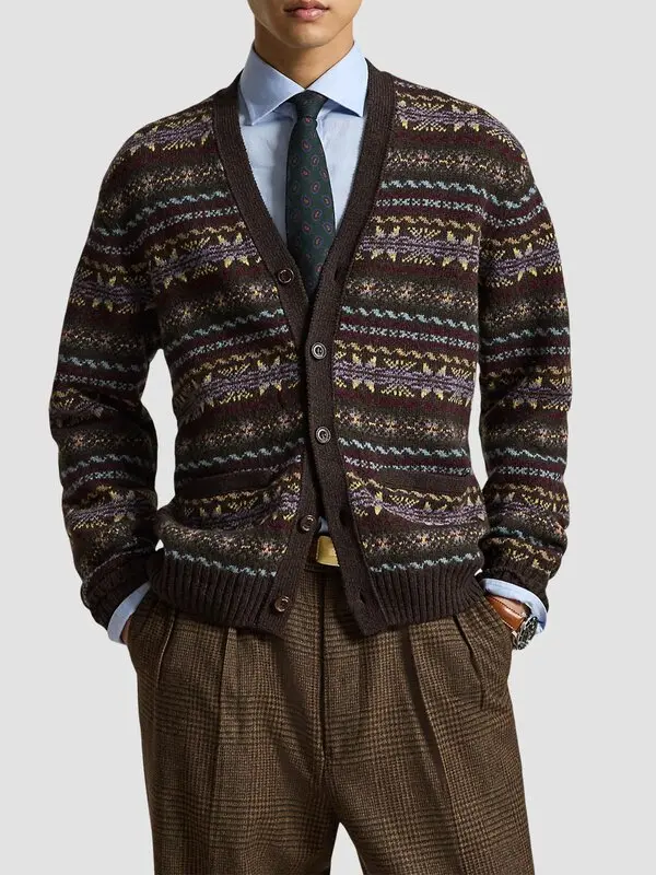 Polo Ralph Lauren Fair Isle-style Wool Cardigan