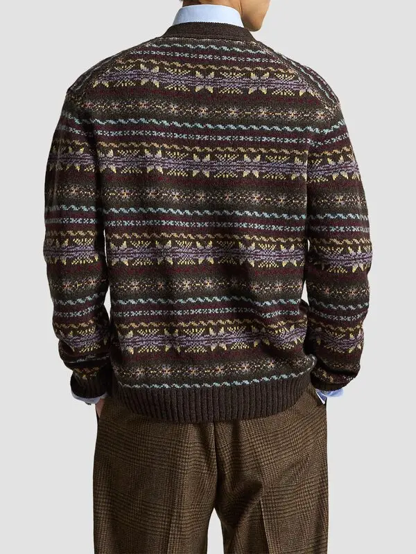 Polo Ralph Lauren Fair Isle-style Wool Cardigan