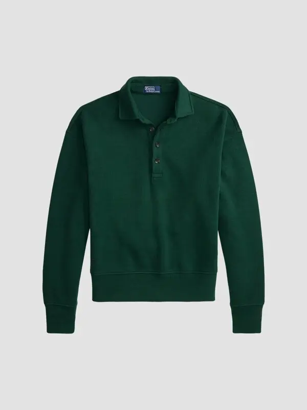 Polo Ralph Lauren Cotton-blend Polo Sweater - Moss Agate