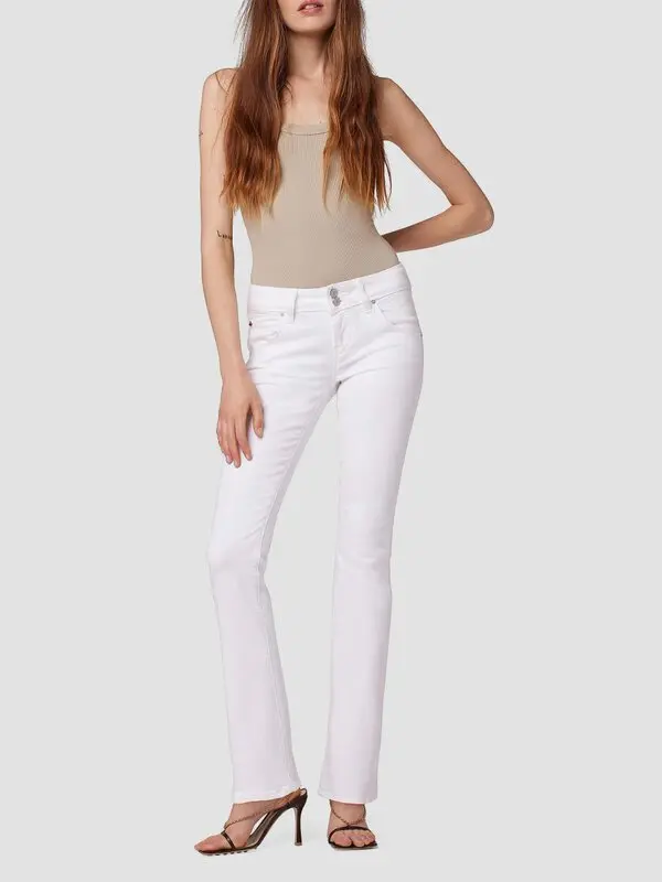Hudson Jeans Beth Mid-rise Baby Bootcut Jeans