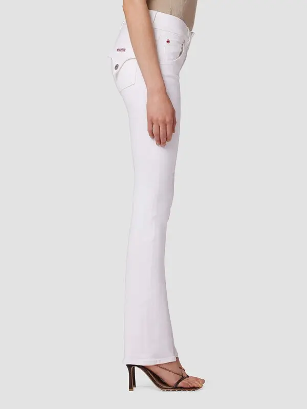 Hudson Jeans Beth Mid-rise Baby Bootcut Jeans