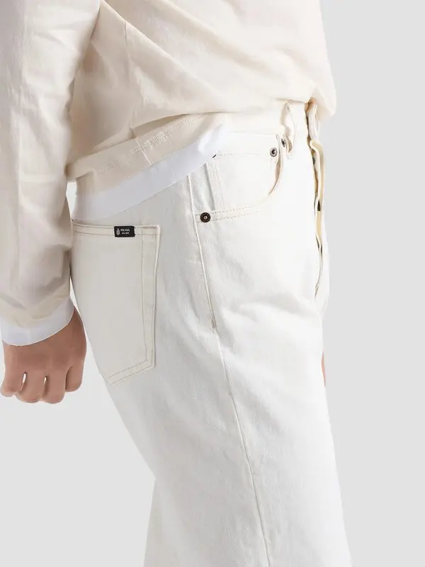 Prada Old Denim Five-pocket Jeans